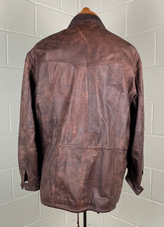 Vintage "Classic" Leather Jacket - Gem