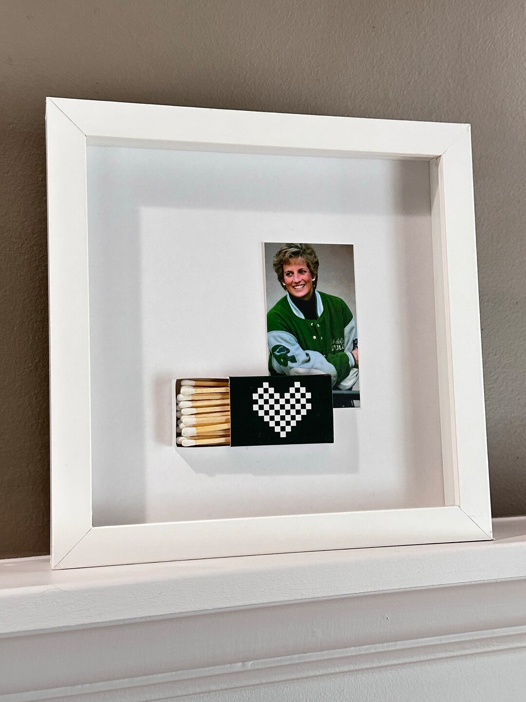 Middle Child, Philadelphia | Matchbook Shadowbox - Etsy