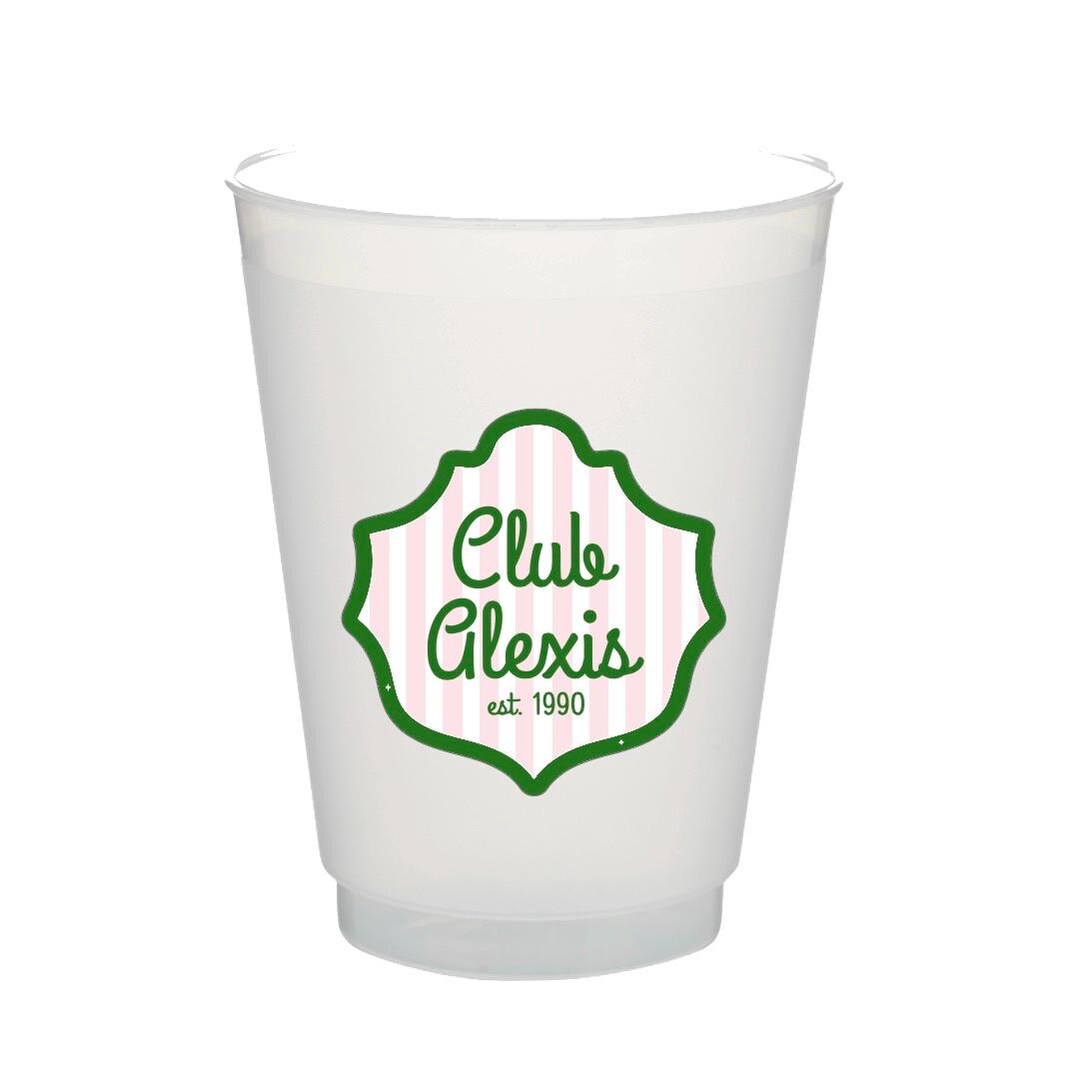 Beach Club Cups (set of 6) | Palm Royale Bachelorette | Palm Springs ...