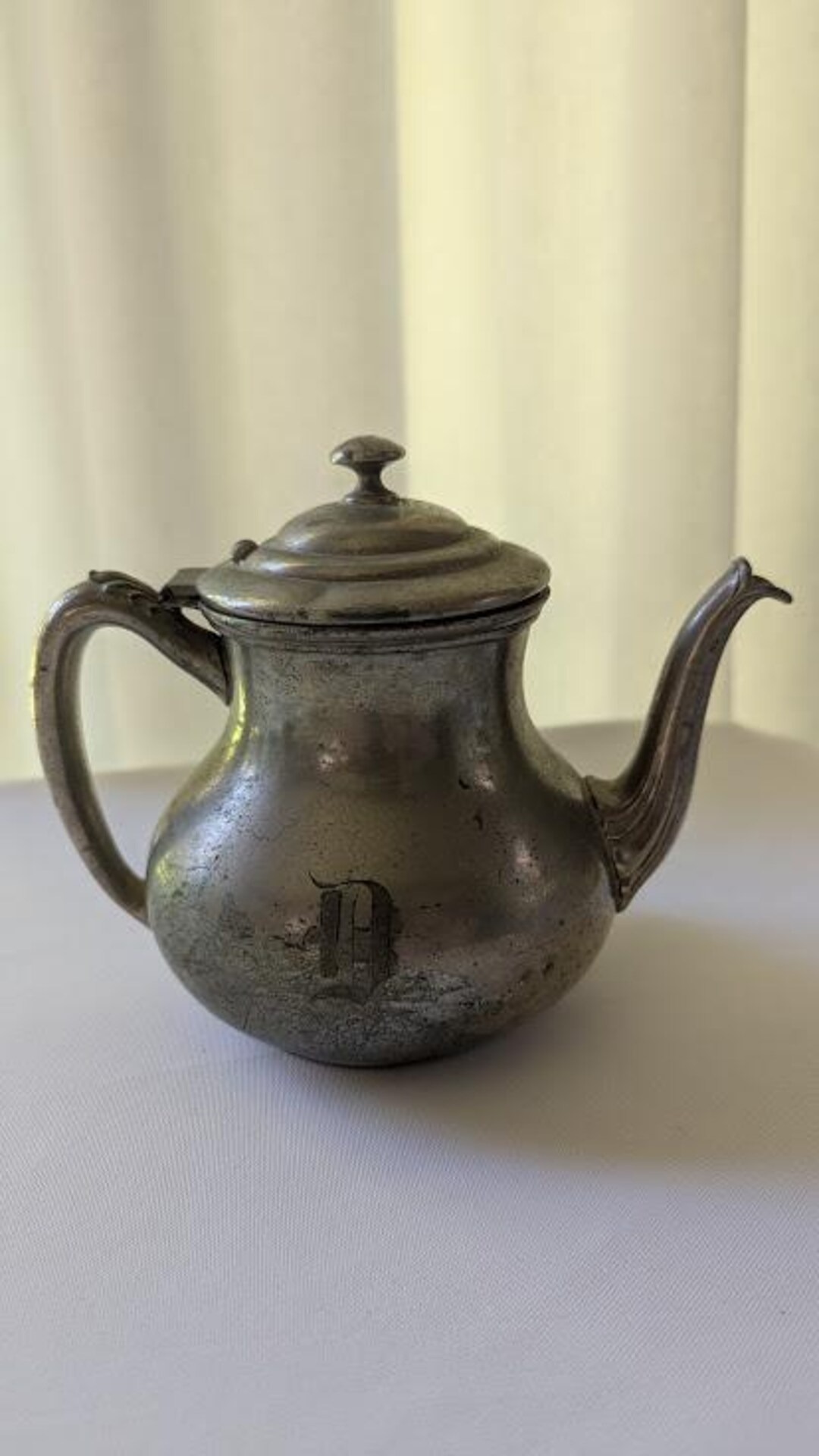 Antique S. Sternau & Co, NY Teapot With Engraved Letter "d" - Etsy
