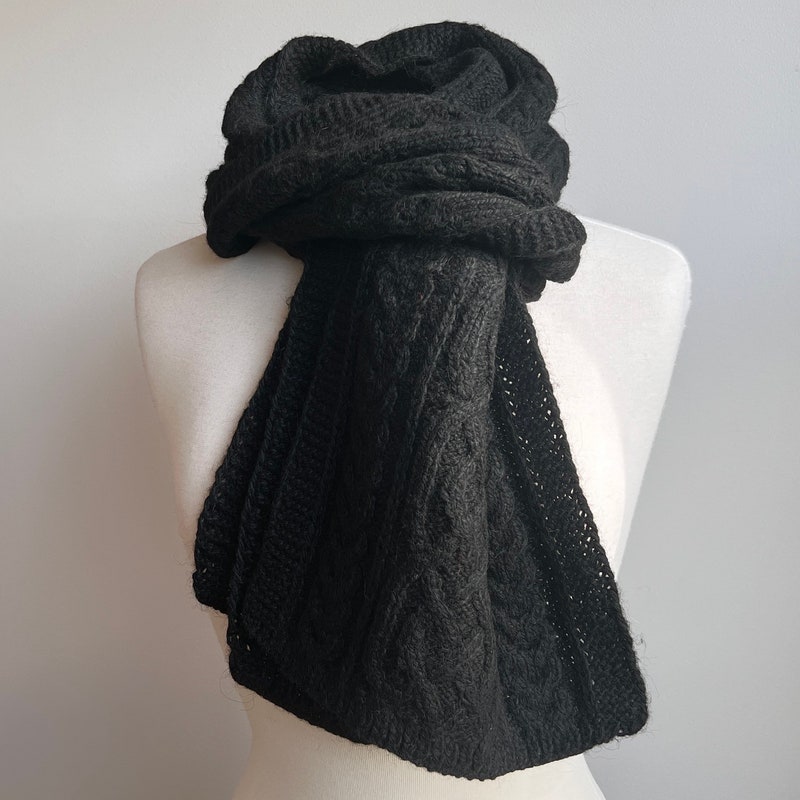 Knitted Scarf - Etsy