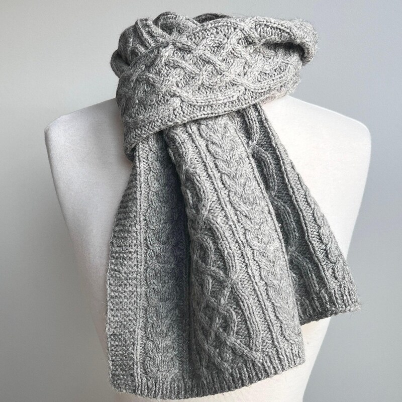 Knit Scarf Handmade - Etsy