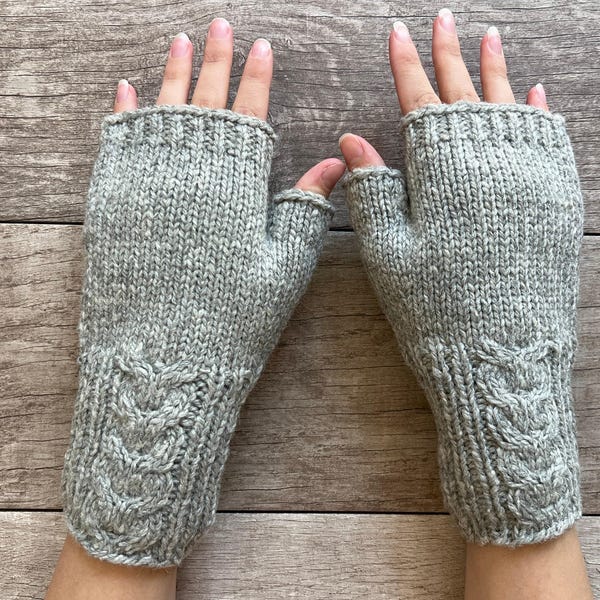 Hand Warmers Fingerless Gloves - Etsy