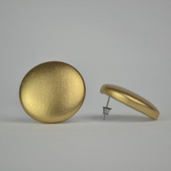 Gold Button - Etsy