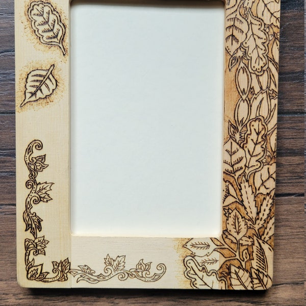 Pyrography Picture Frame - Etsy