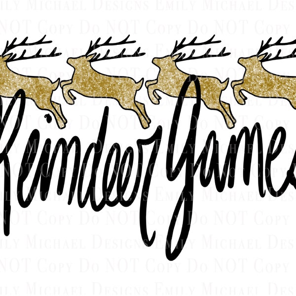 Reindeer Games - Etsy