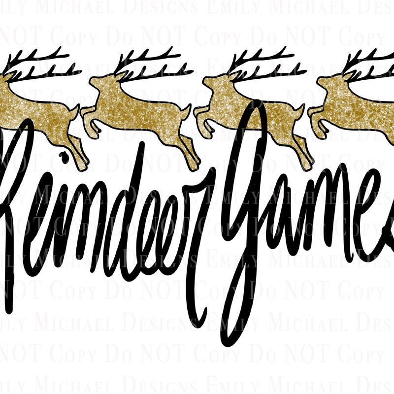 Reindeer Games - Etsy