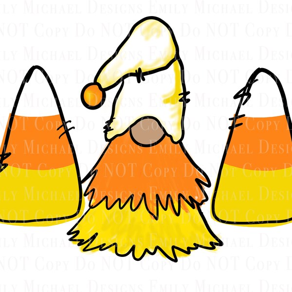 Candy Corn Gnome - Etsy