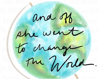 Change the World Png - Etsy