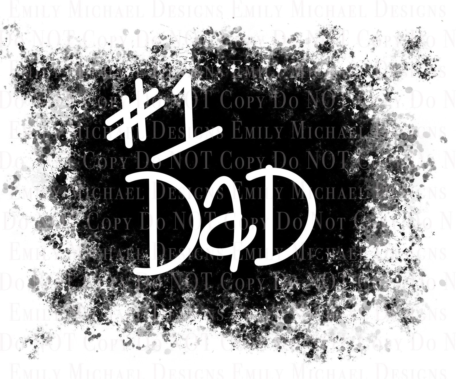 Number 1 Dad Fathers Day Print Dad Sublimation PNG Digital - Etsy