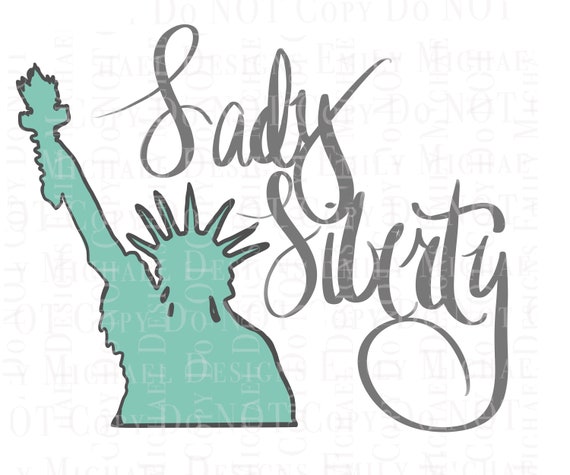 Lady Liberty Statue of Liberty PNG Printable Independence Day - Etsy