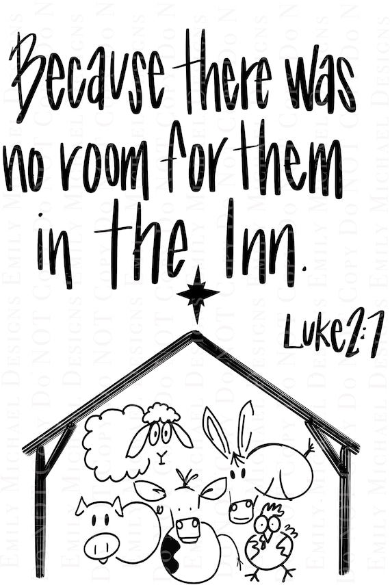 No Room At The Inn Clipart