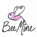 Bee Mine Valentine Printable Card Digital Download Digital Art ...