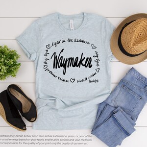 Waymaker Digital Download File Scripture Digital Image Waymaker ...