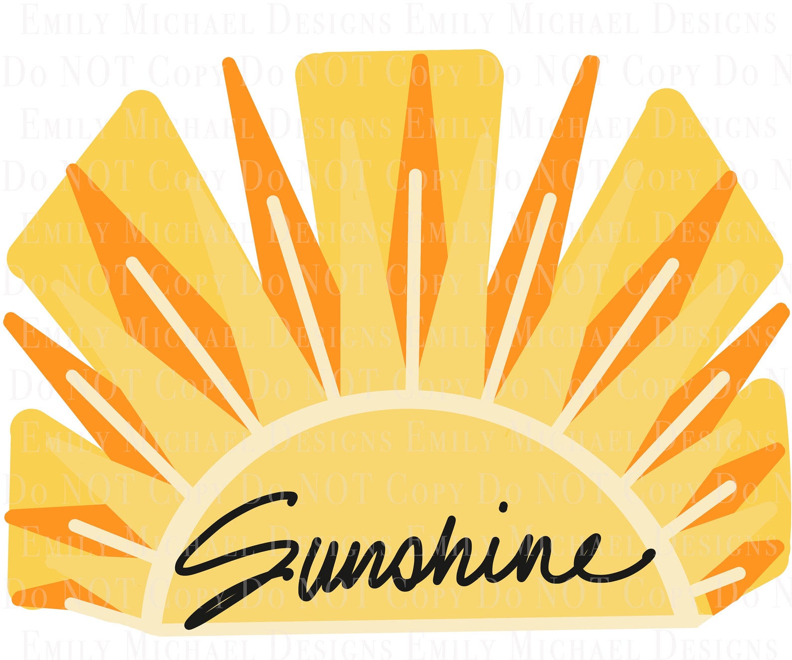 Sunshine Printable PNG Digital Art Sun Digital Download PNG | Etsy