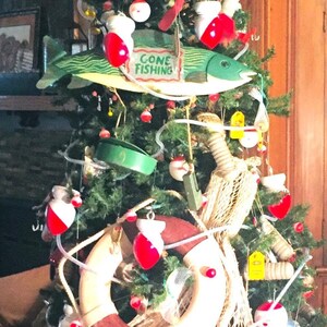 Gone Fishing Theme Tree Decorating Kit - Etsy