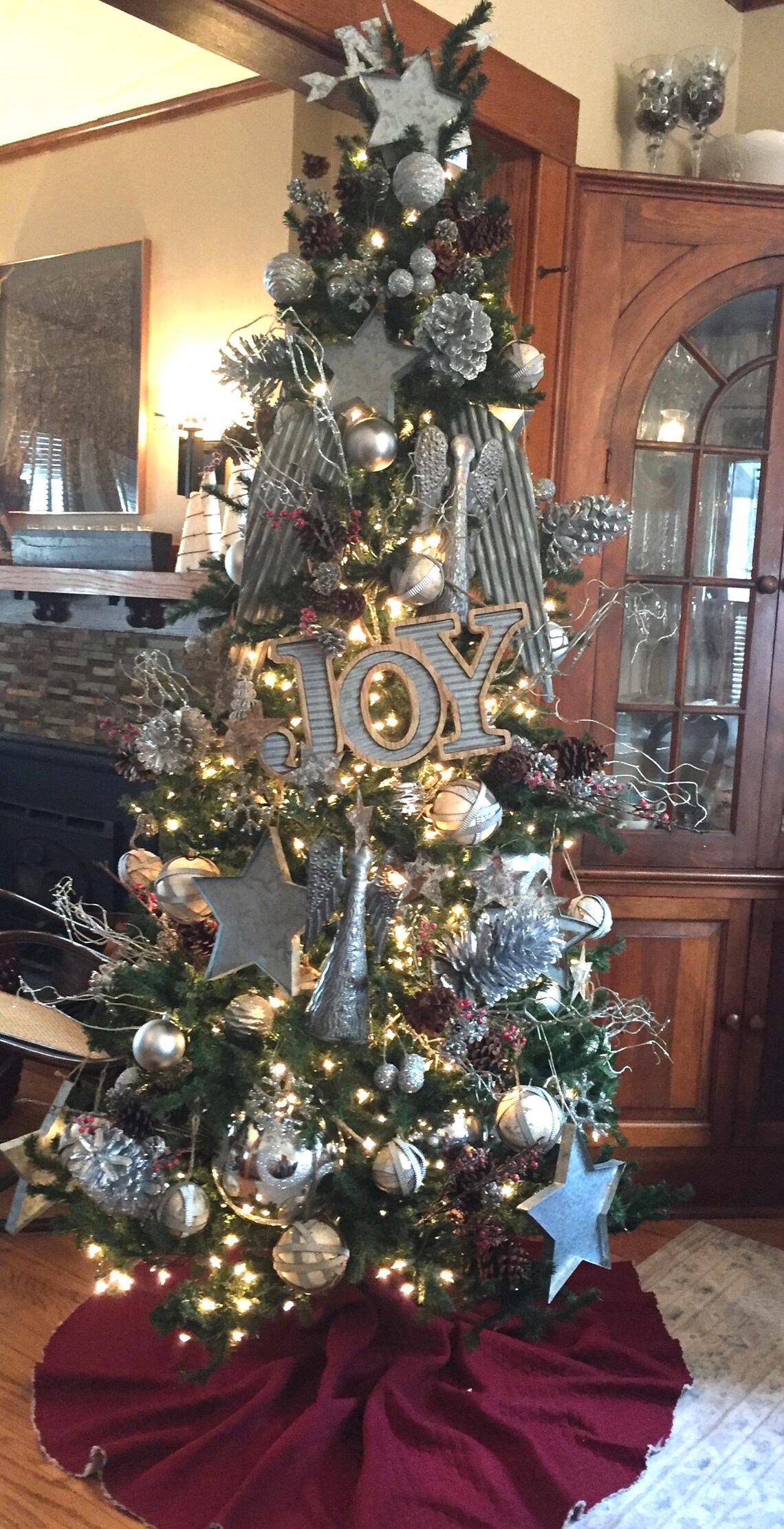Joy Theme Tree Decorating Kit - Etsy