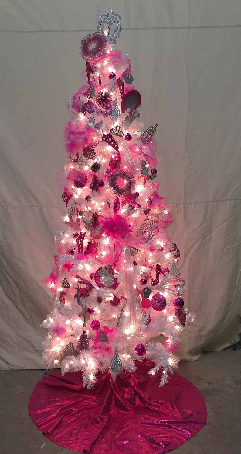 Pretty in Pink Princess Theme Tree Decorating Kit - Etsy