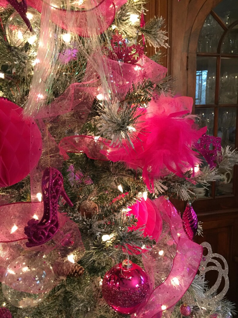 Pretty in Pink Princess Theme Tree Decorating Kit - Etsy