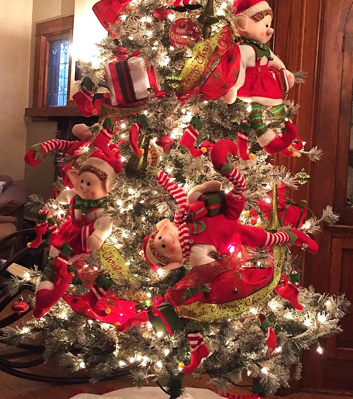 Elfin Magic Theme Tree Decorating Kit - Etsy