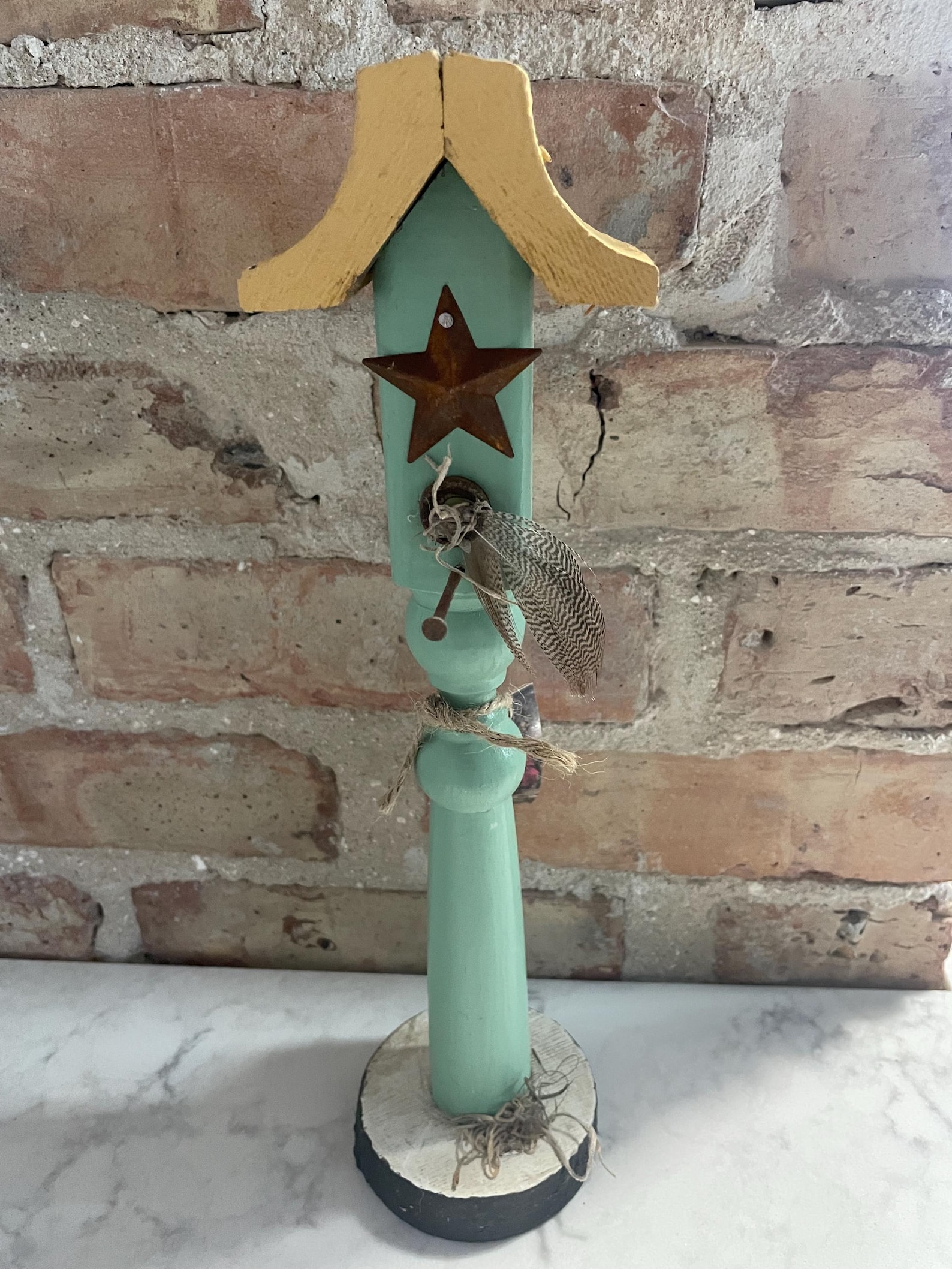Spring Decor Upcycled Birdhouse Spindles - Etsy