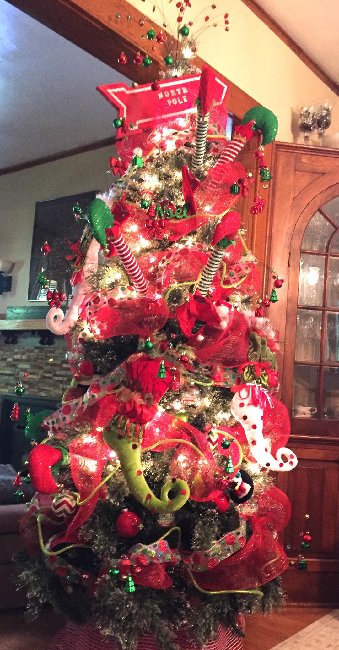 Elves at Play Theme Tree Decorating Kit - Etsy