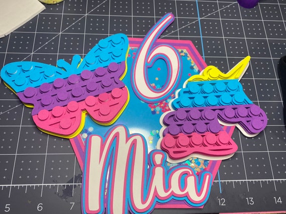 Pop It Cake Topper - Etsy