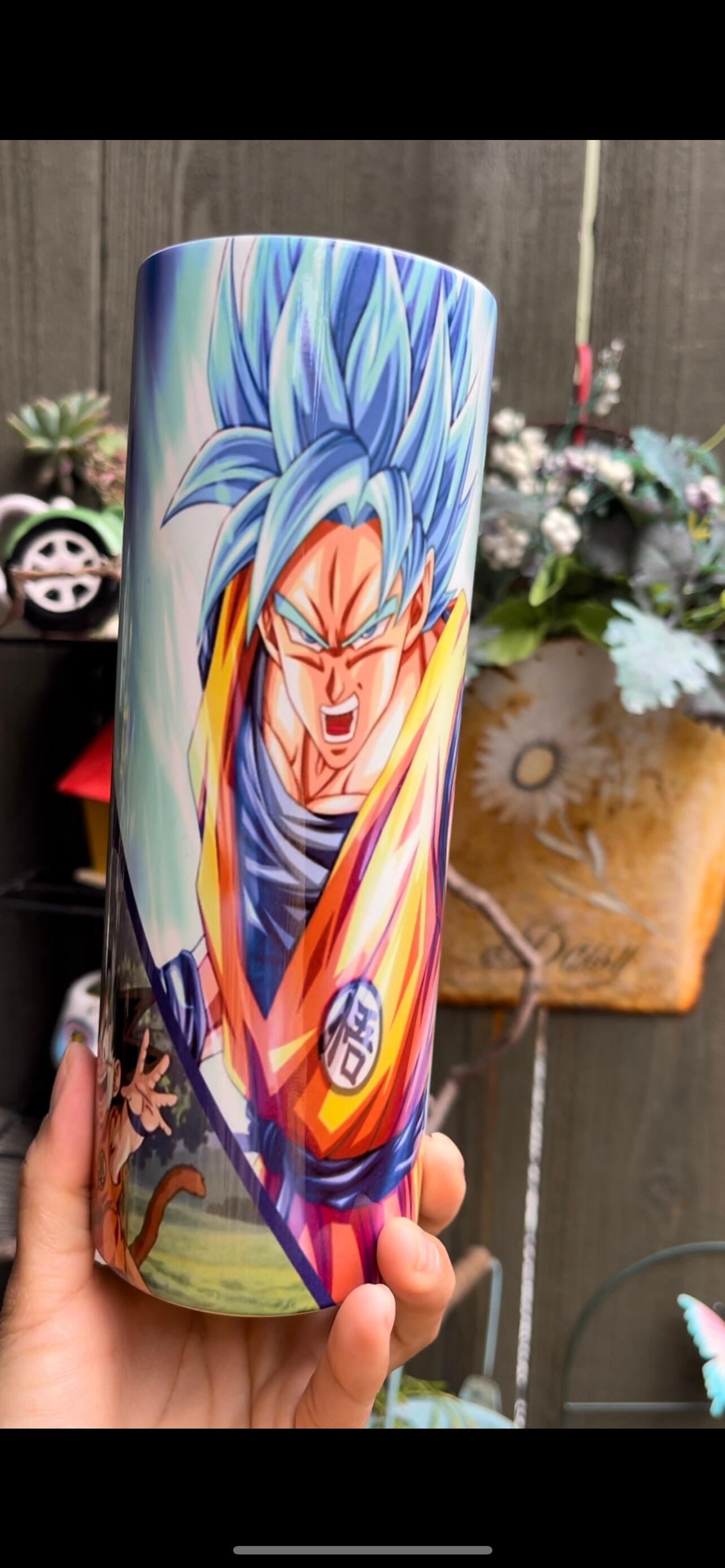 Goku Sublimation Cup Wrap DIGITAL FILE - Etsy Australia