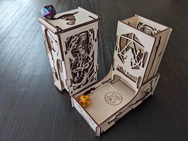 Dnd Style Dice Towers - Etsy