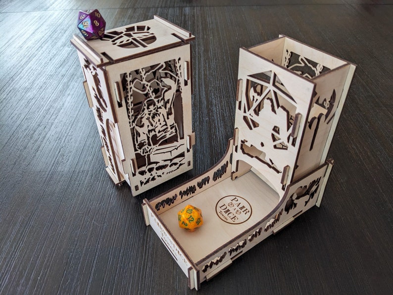 Dnd Style Dice Towers - Etsy