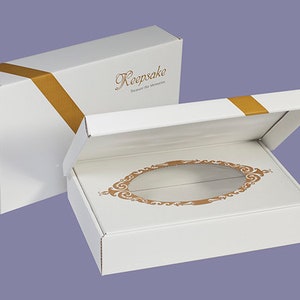 Foster-stephens Small Preservation Box | Storage for Baby Garments and ...