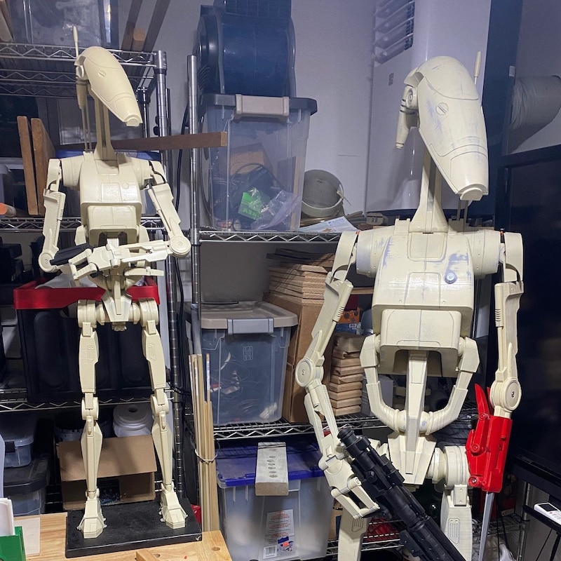 Life Size Battle Droid - Etsy