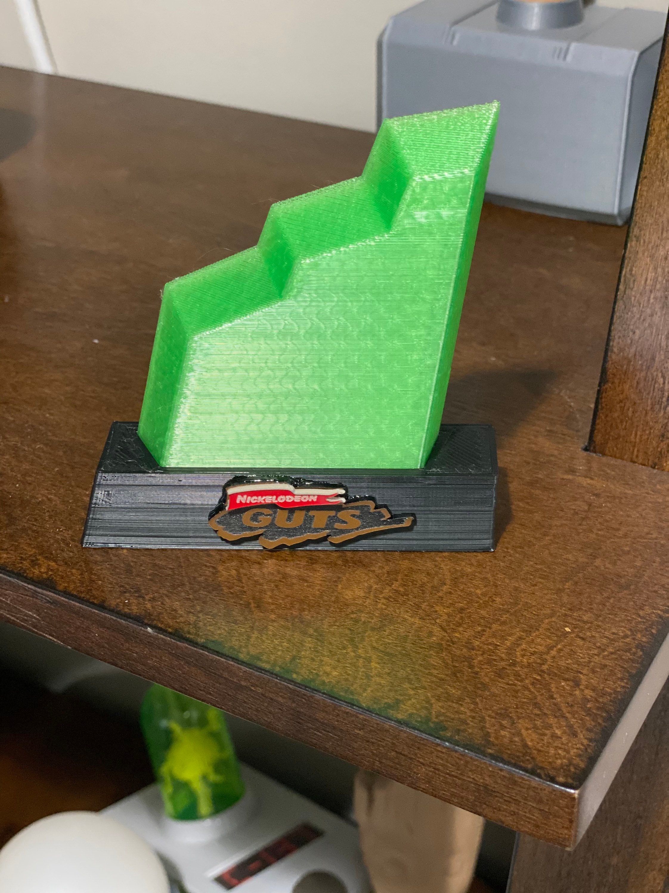 Nickelodeon Guts styled LED lit aggro crag trophy fan art - Etsy.de