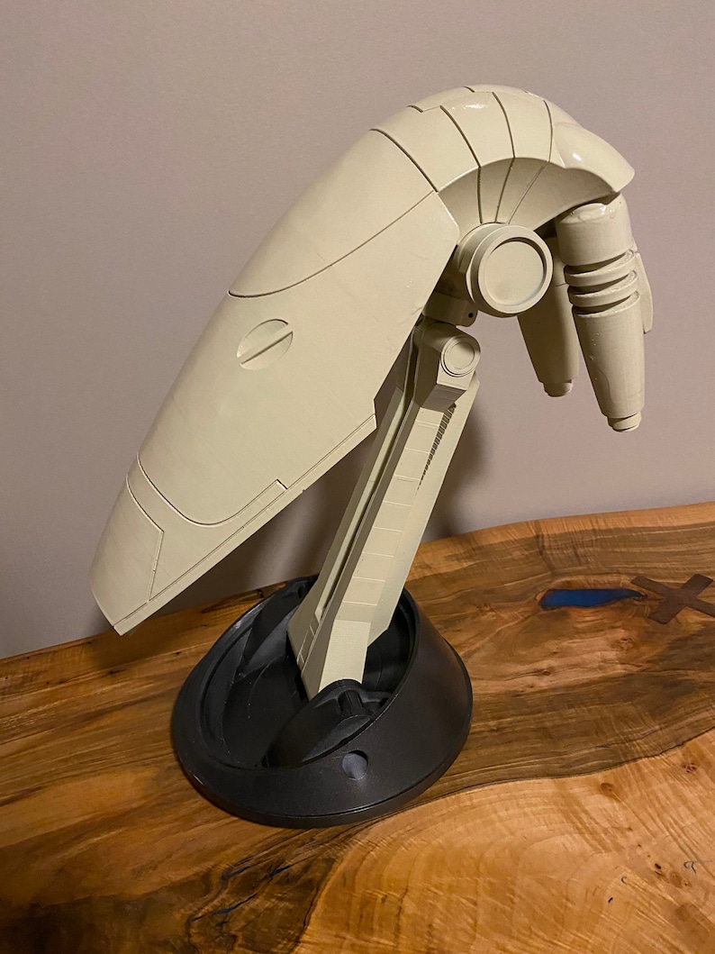 Star Wars B1 Battle Droid Life Sized Head and Stand - Etsy