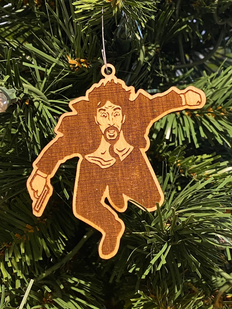 Die Hard Hans Gruber Falling off of Nakatomi Plaza Christmas Ornament ...