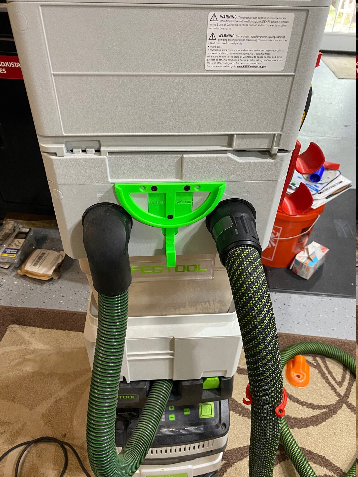 Festool Rotex 125 RO125 Mount for Wall And/or Dust Collector - Etsy