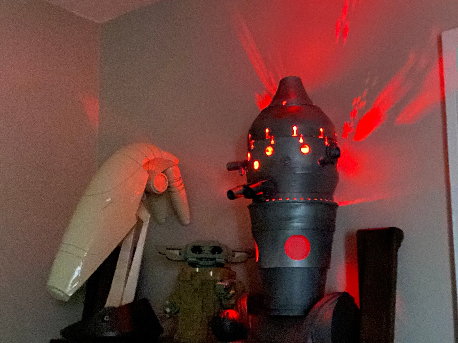 Star Wars B1 Battle Droid Life Sized Head and Stand - Etsy