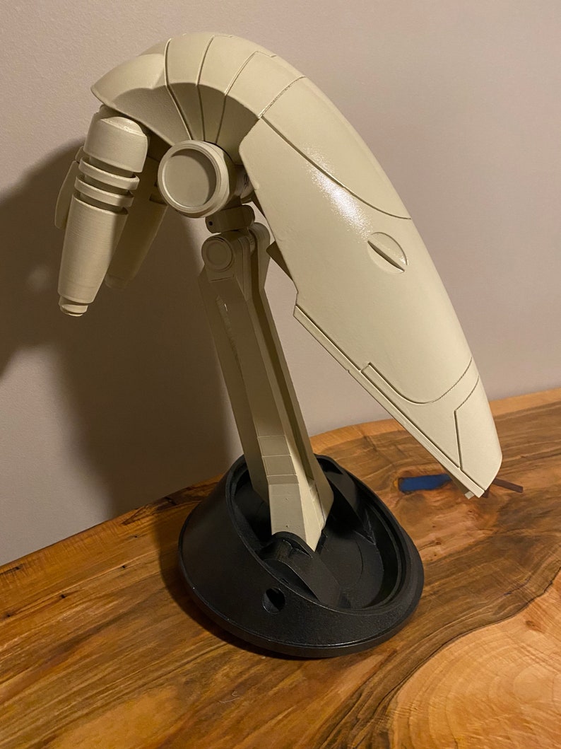 Star Wars B1 Battle Droid Life Sized Head and Stand - Etsy