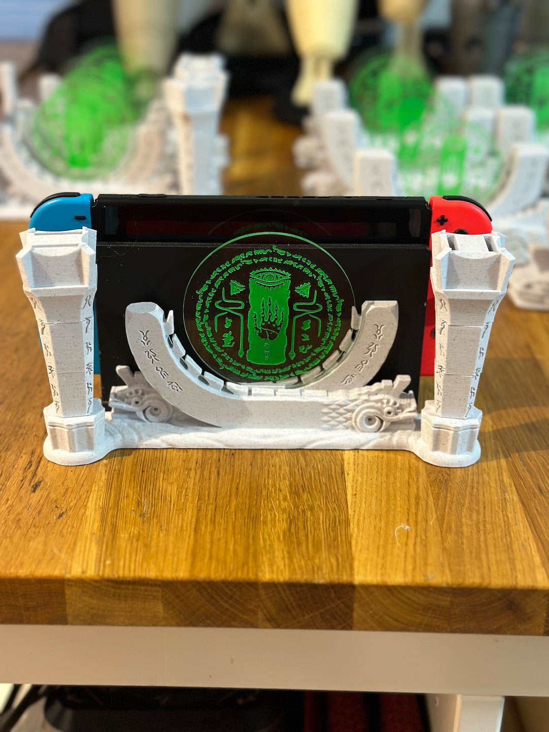 Legend of Zelda Shrine Stand and Switch Dock Decoration - Zonai ...