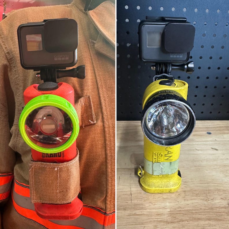 Gopro Compatible Mount for Streamlight Survivorlight Brand Flashlights ...