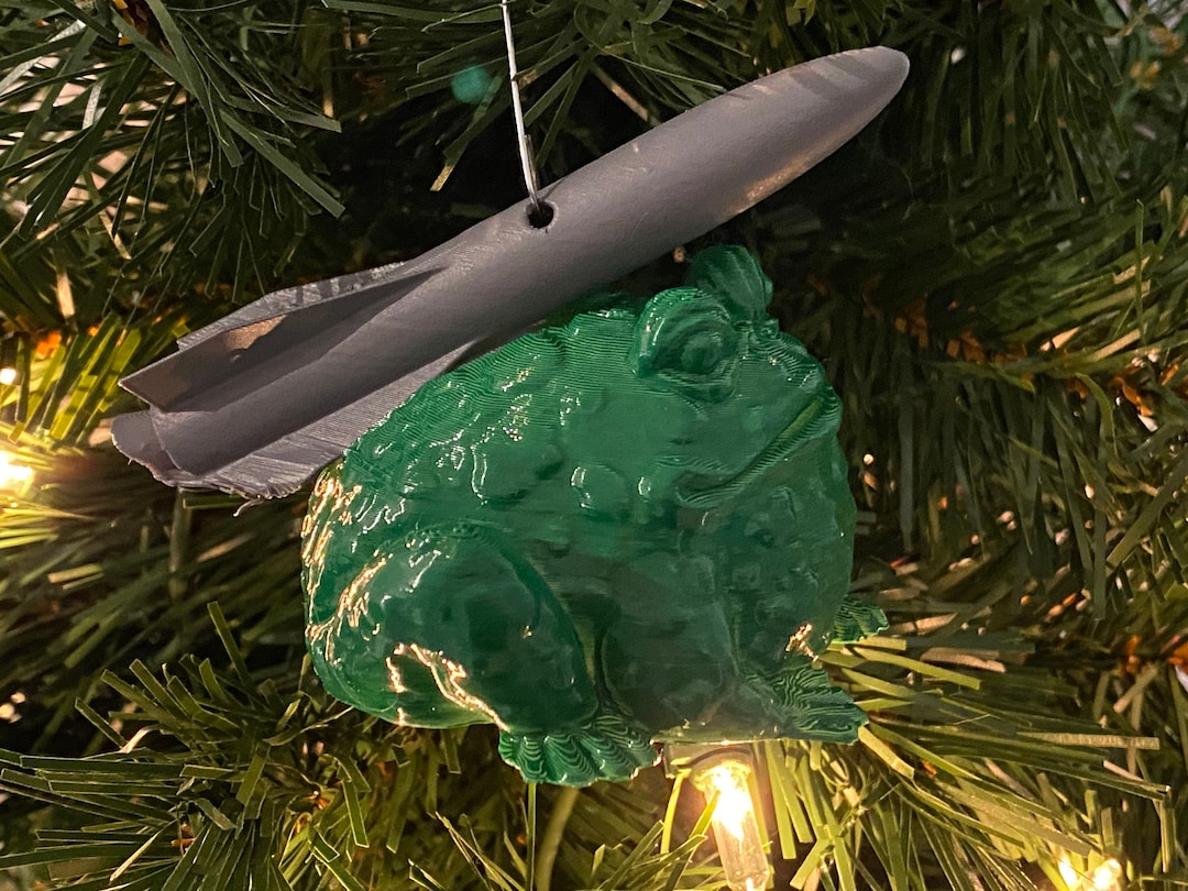Missile Toad Ornament (mistletoad? Mistletoed? Who Cares, You Get It ...