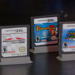 3D Printed Nintendo DS/3DS Game Cartridge Stand - 5 Pak - Etsy