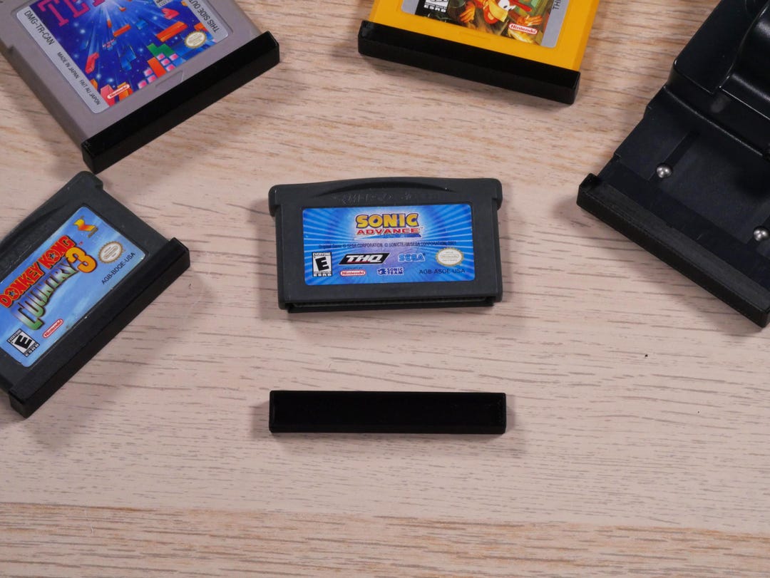 3D Printed Game Boy/color/advance Game Cartridge Dust Cover - 5 Pak - Etsy