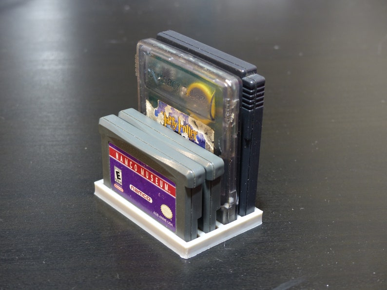 Gameboy Display Shelf Holds 4 Games - Etsy