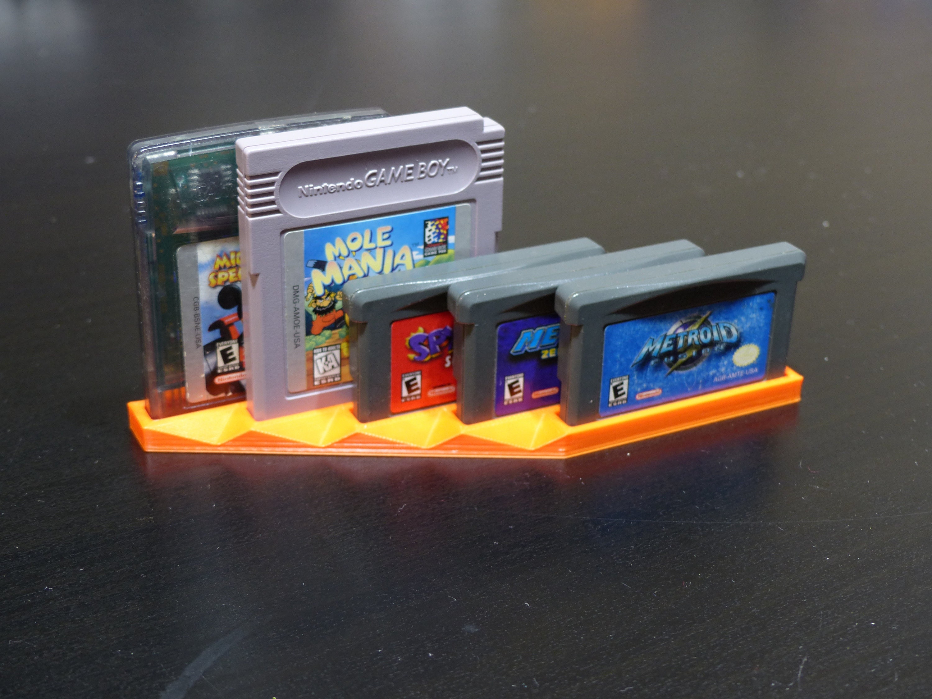 Gameboy Display Shelf Holds 5 Games - Etsy