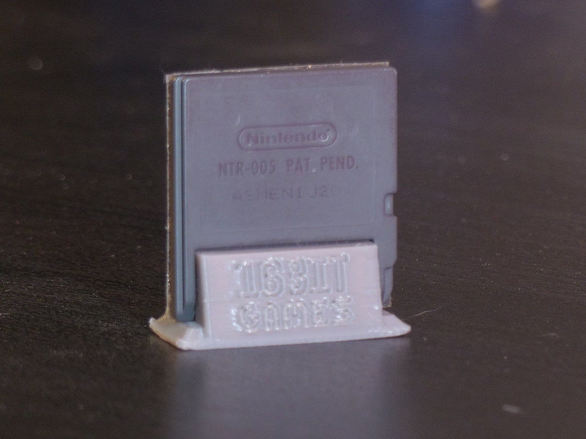 3D Printed Nintendo DS/3DS Game Cartridge Stand - 5 Pak - Etsy Canada