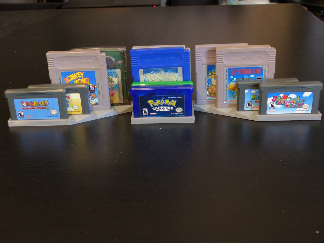 Gameboy Display Shelf - Holds 4 Games - Etsy