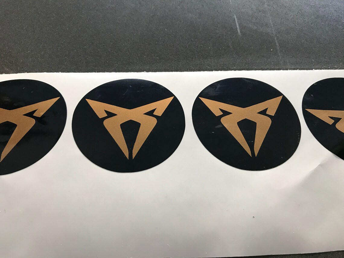 4x Cupra Aufkleber Sticker für Felgendeckel Nabendeckel | Etsy