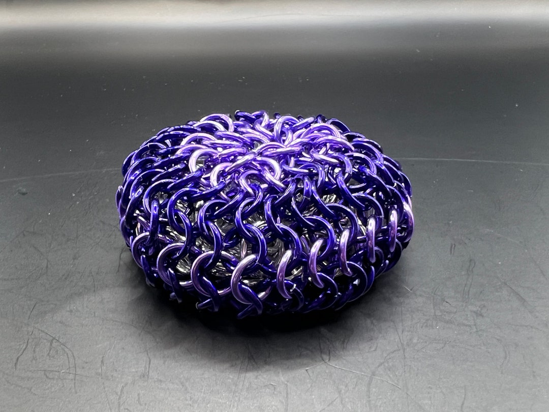 Purple Stress Ball/hacky Sack/fidget Toy Made From 100% - Etsy