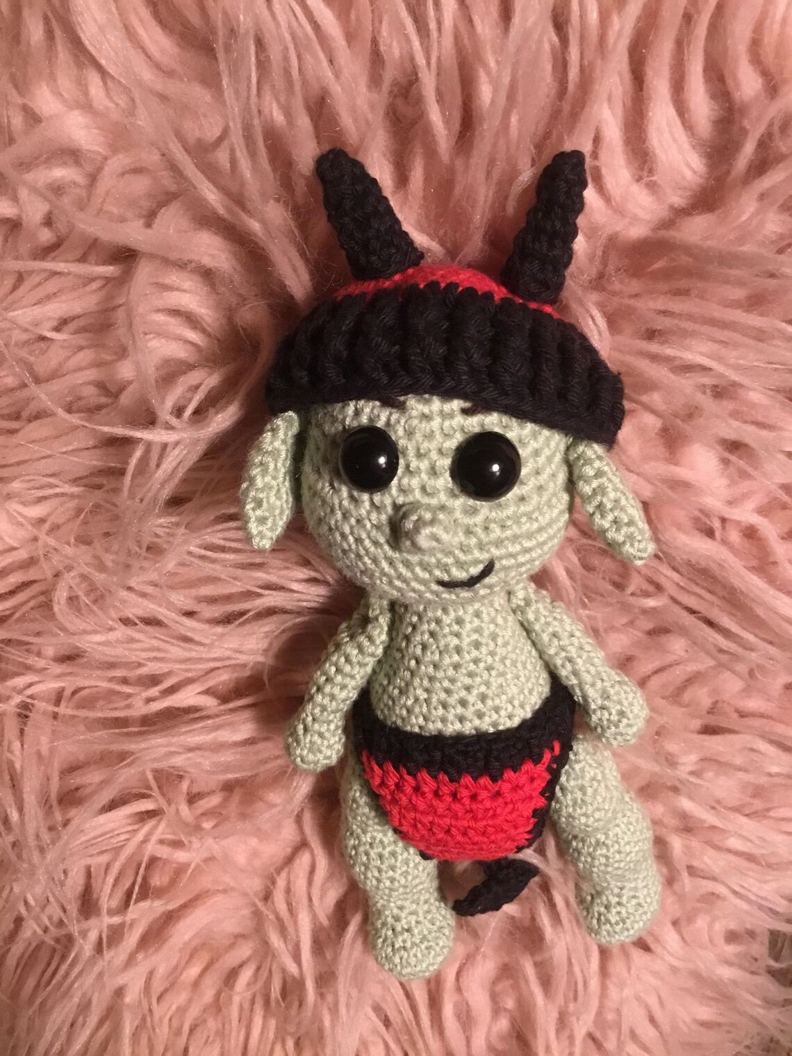 Devil Baby Orc/bébé Orc Diable/amigurumi Crochet Pattern PDF - Etsy